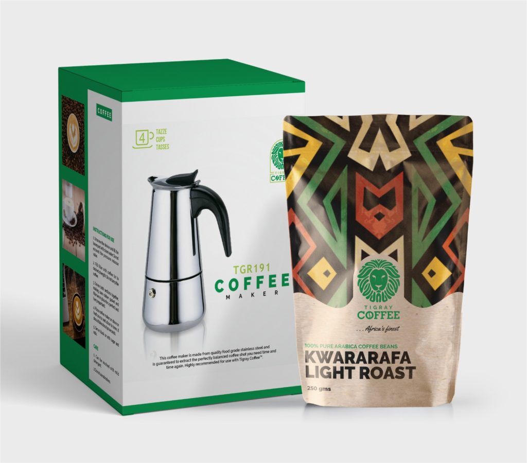 Limited-Time! Save 15% - Tigray Moka Pot & Kwararafa Coffee Combo ...